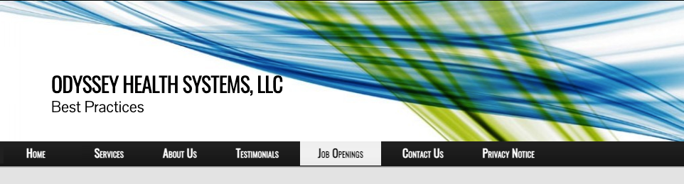 Odyssey Health Systems Login - Odyssey Health Systems